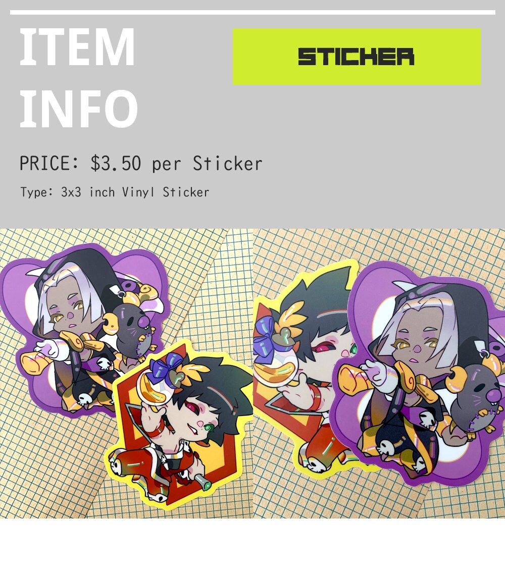 Hades Game Thanatos Sticker Etsy