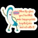 Purewick Meme Sticker, Cute and Funny Purewick Sticker, Cooter Canoe ...