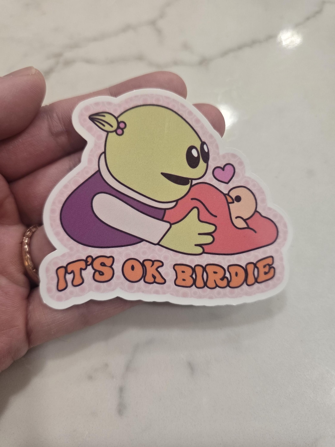 Nanalan Mona Sticker, Nanalan Fanart Meme Sticker, Nanalan Its Ok ...