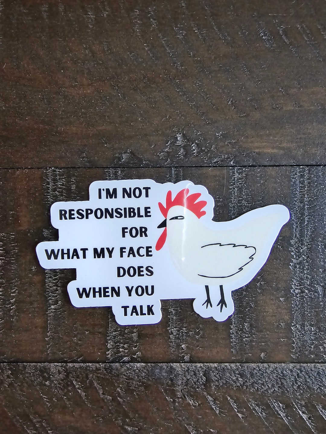 Sarcasm Sticker, Funny Mean Sticker - Etsy