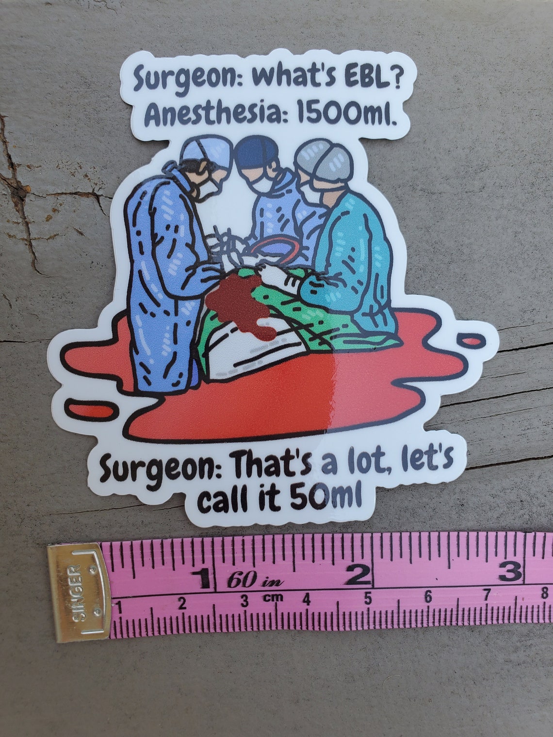 Funny Surgery Meme Sticker OR Nurse Sticker Surgeon Sticker - Etsy