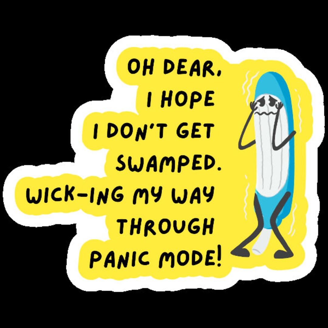 Cute Purewick Sticker, Funny Cooter Canoe Sticker, Sticker for Nurses ...