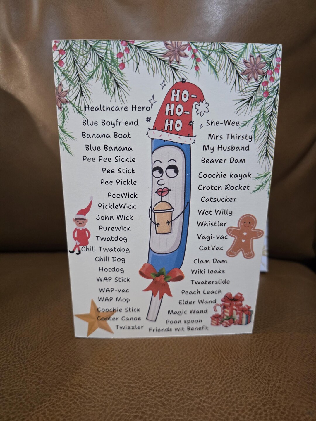 Cooter Canoe Greeting Card, Christmas Card for Nurses, Seasonal Card ...
