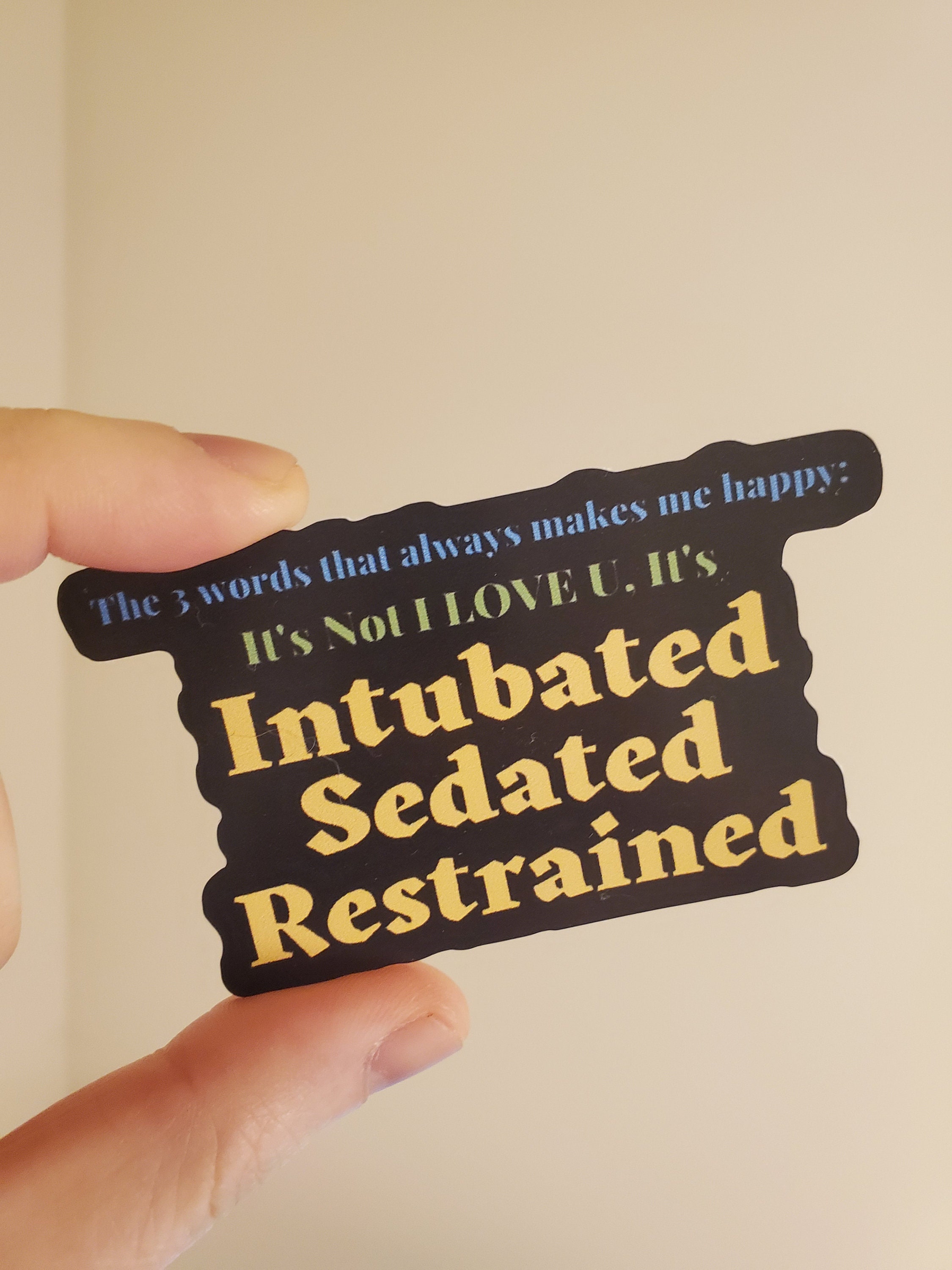 Sarcastic Nurse Meme Sticker, Nurse Gift, Funny Nurse Stickers, New ...