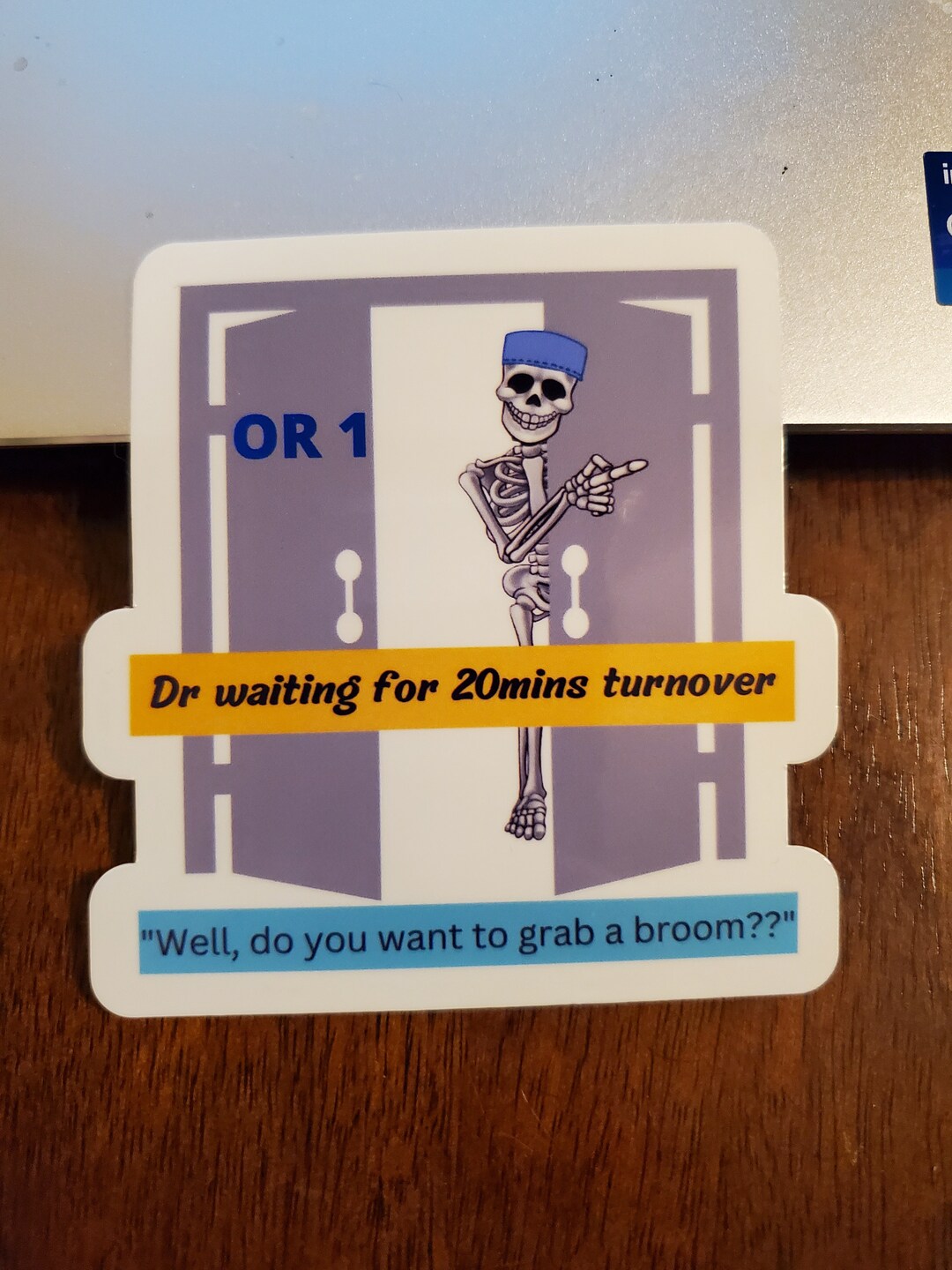 Funny Operating Room Sticker Funny Nurse Meme Sticker OR Nurse Sticker ...