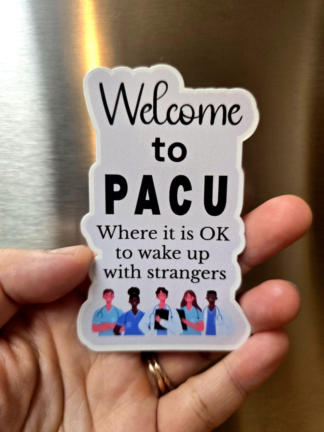 Welcome to Pacu, Pacu Nurse Sticker, Post Anesthesia Care Unit Sticker ...