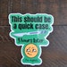 Surgical Resident Sticker for Resident Operating Room Sticker MD ...