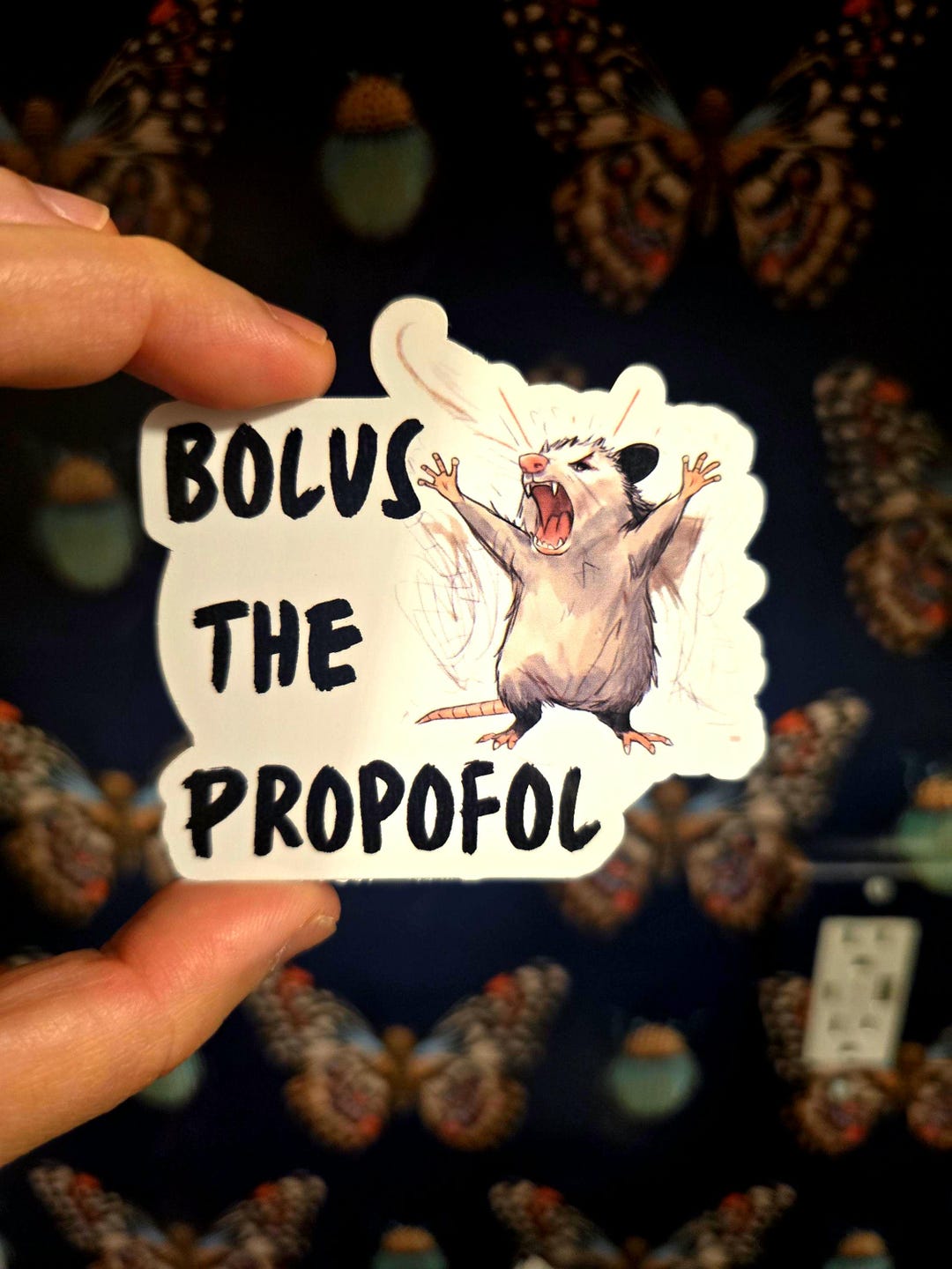 Bolus the Propofol, CRNA Anesthesia Sticker, Icu Nurse , OR Nurse ...