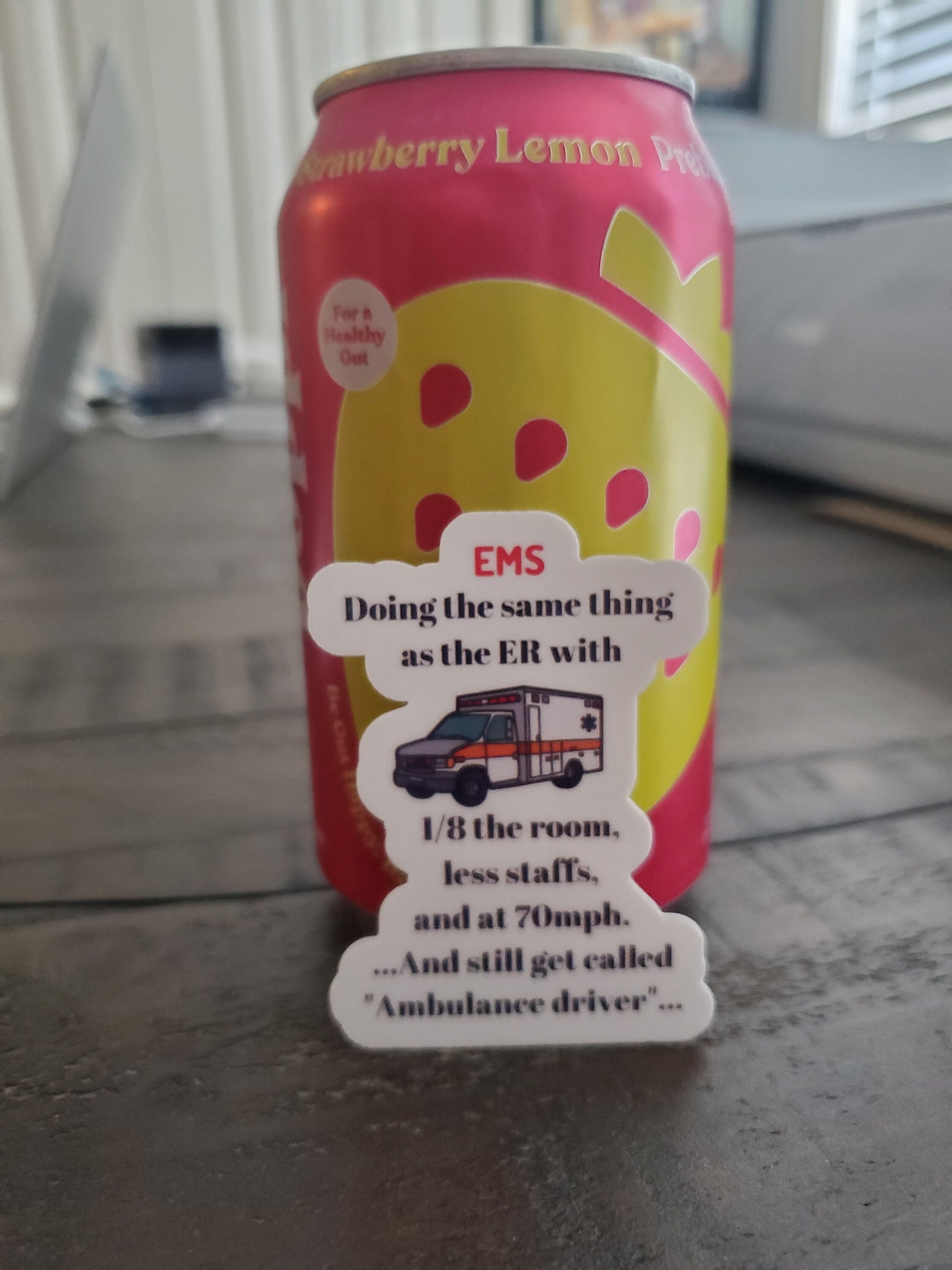 EMS Healthcare Paramedic Funny Sticker Emt Sticker First Responder ...