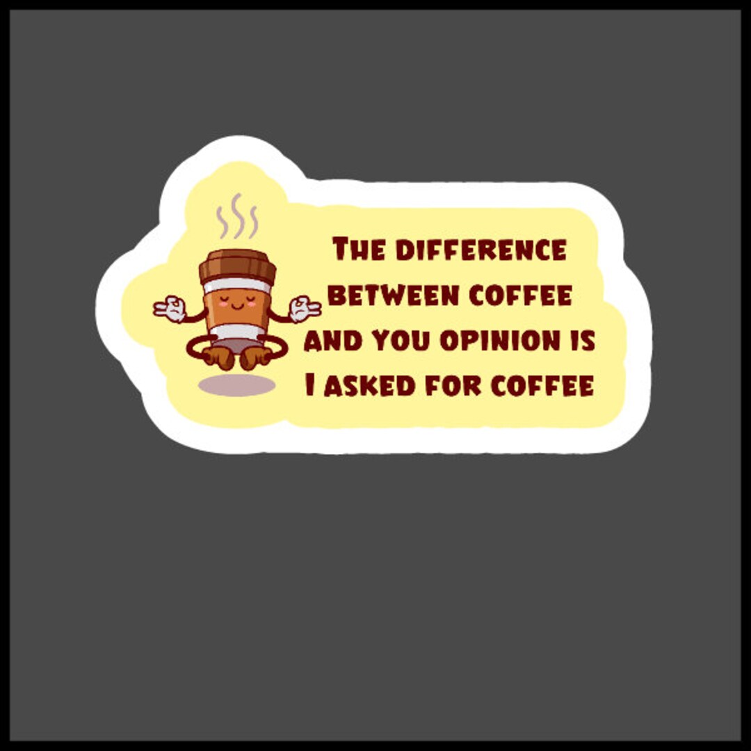 Funny Meme Sticker Waterproof Sticker, Vinyl Sticker, Sarcastic Sticker ...