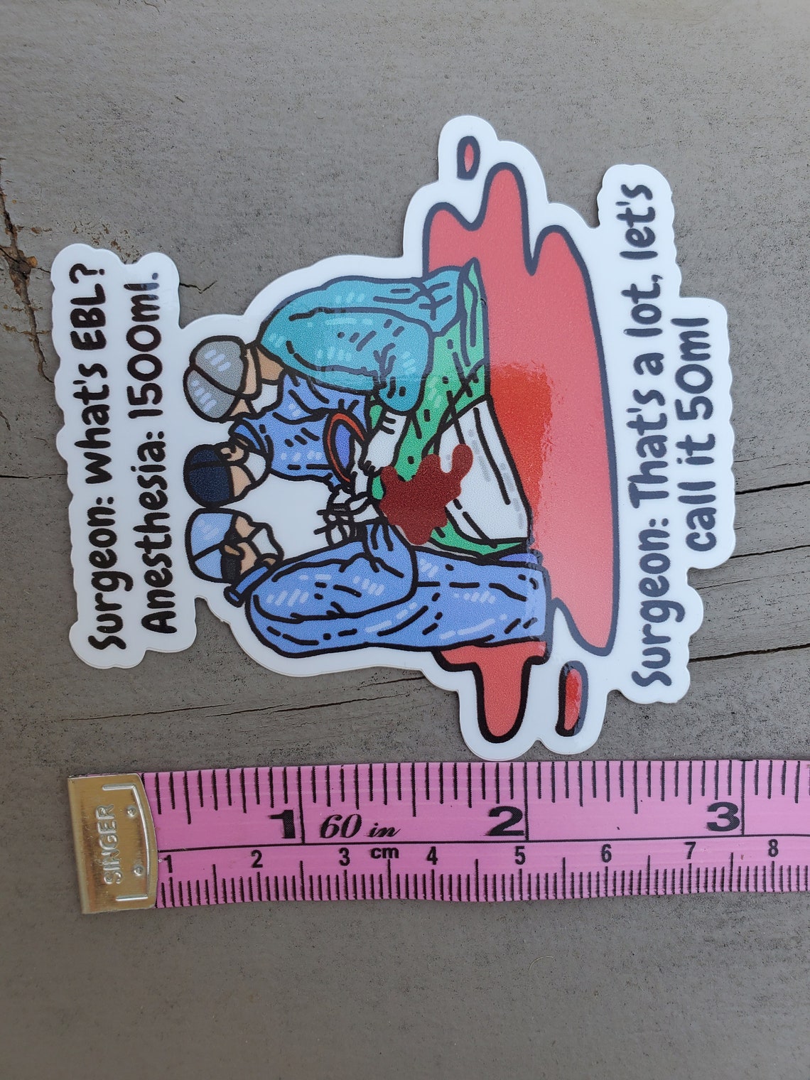 Funny Surgery Meme Sticker, OR Nurse Sticker, Surgeon Sticker ...