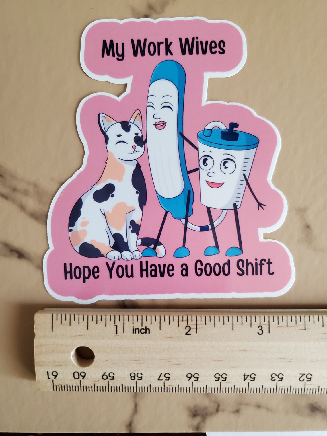 Cooter Canoe Sticker Purewick Sticker Nurses Week Gift Funny Nurse ...