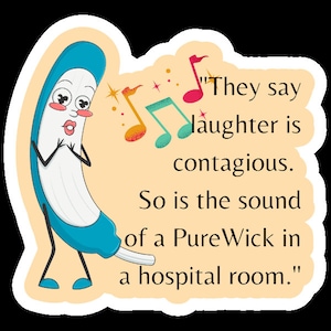 Purewick Meme Sticker, Cute and Funny Purewick Sticker, Cooter Canoe ...