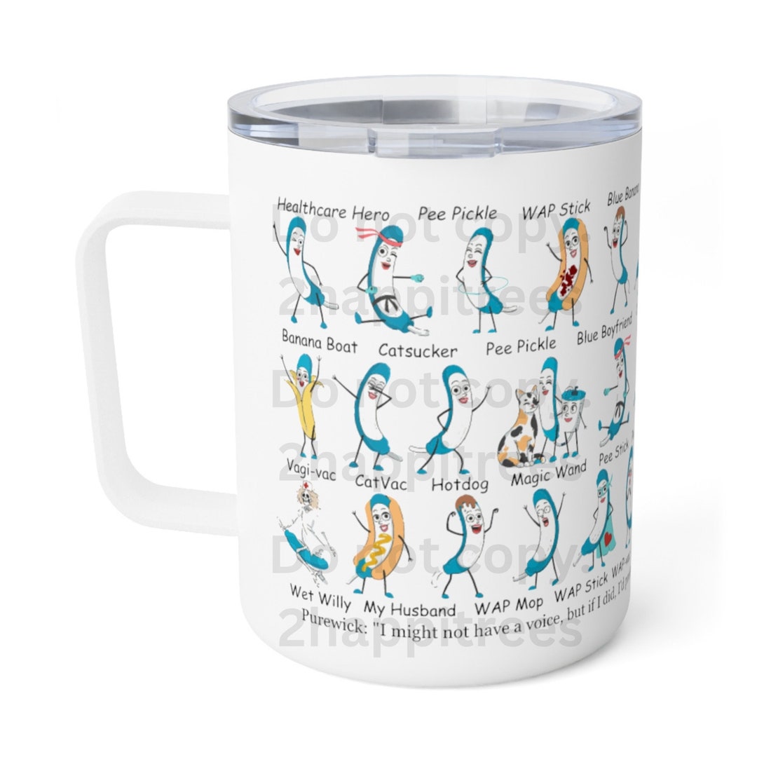 Cooter Canoe Nurse Insulated Mug Funny Nurse Tumbler Purewick Mug for ...