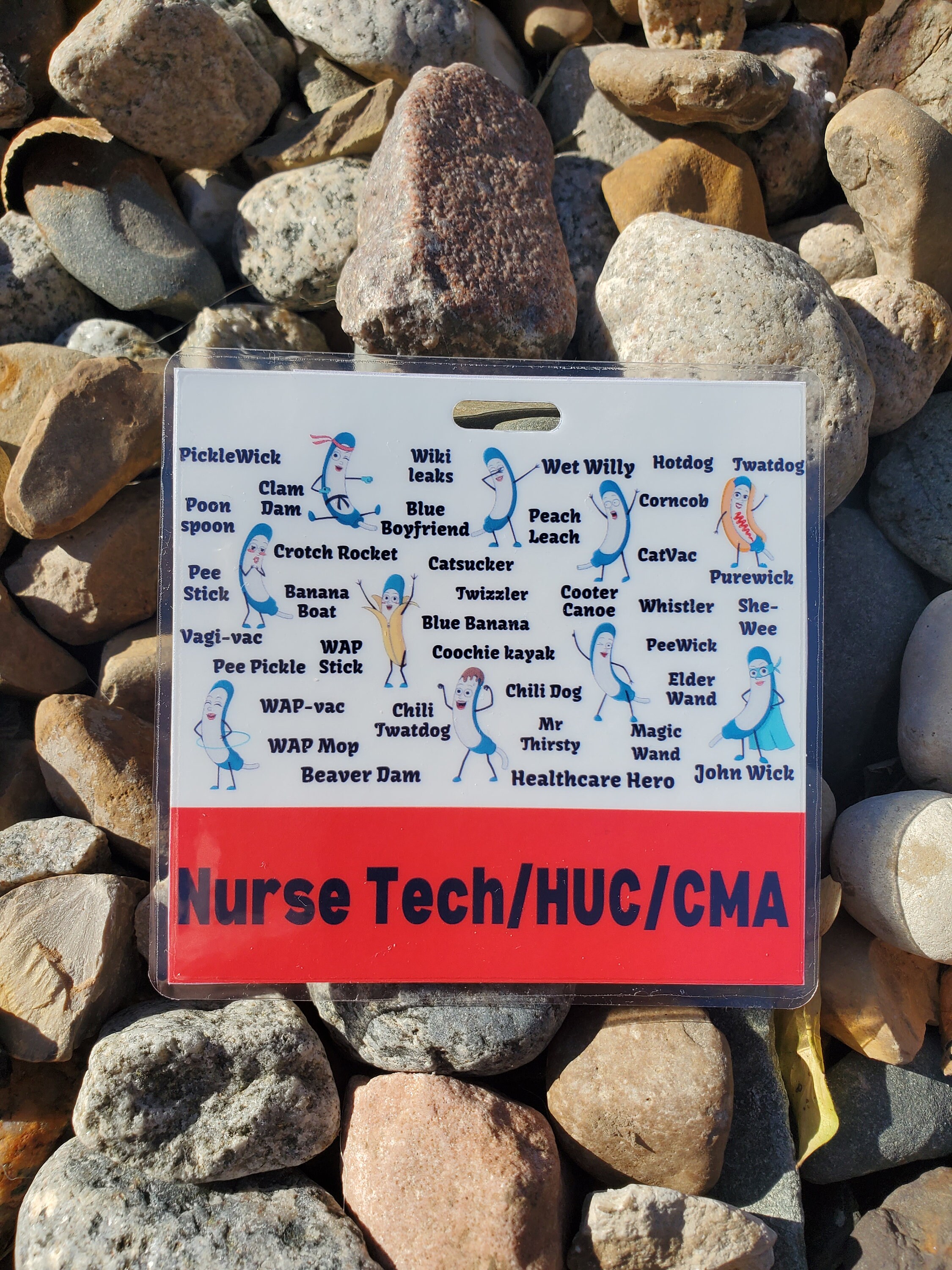 Purewick Badge Buddy for Nurse, Cooter Canoe Badge, Nurse Gift, Cna ...