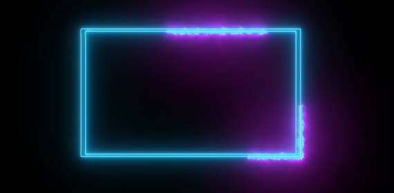 Blue Violet Animated Facecam Overlay for Twitch and More - Etsy