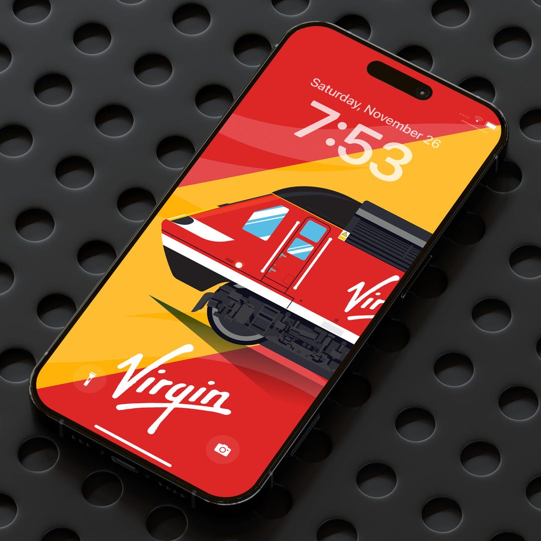 HST Intercity 125 Virgin Livery iPhone / Android Wallpaper - Diesel ...