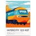 Intercity 125 HST - 2 Print Bundle - High Speed Train Posters - Train ...