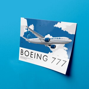 Boeing 777 United Airlines Livery Plane Art, Aviation Art, Aviation ...