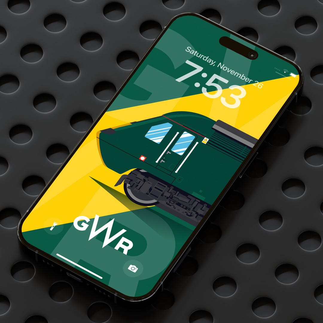 HST Intercity 125 Great Western Railway GWR Livery iPhone / Android ...