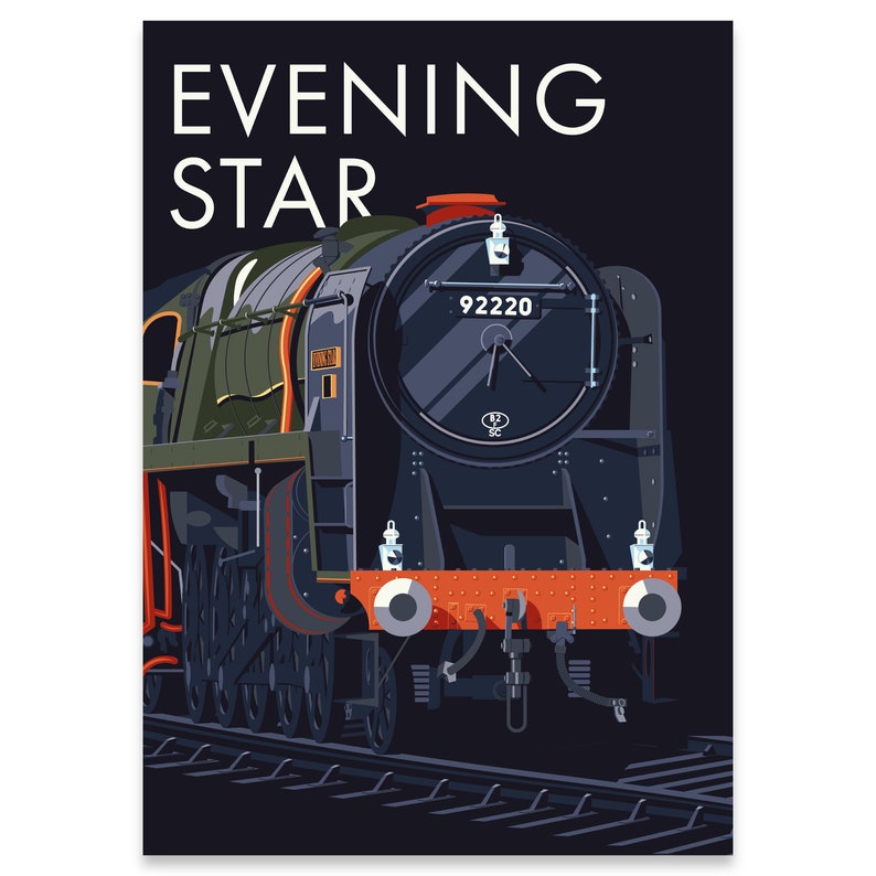 Steam Locomotive 3 Print Bundle Train Posters Flying - Etsy UK