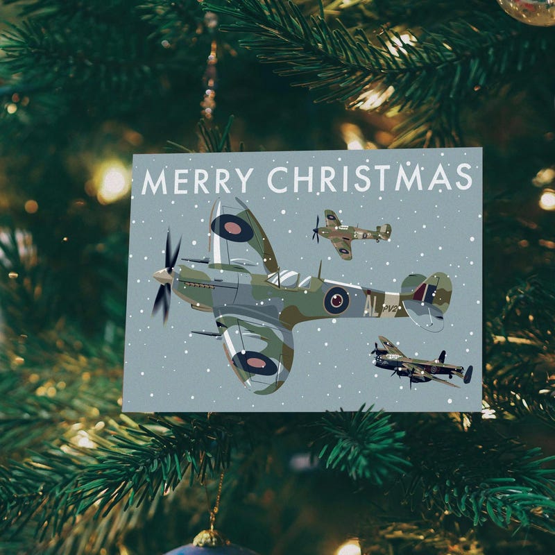 Raf Christmas Cards - Etsy UK