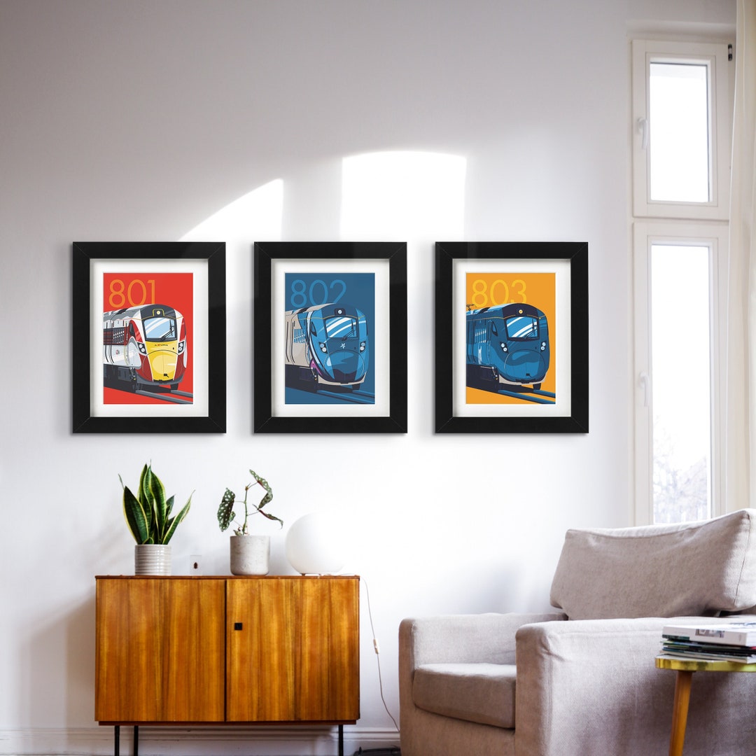 Class 800 EMU 3 Train Print Bundle | Class 801 | Class 802 | Class 803 ...