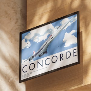 Concorde Aircraft Print - World's First Supersonic Passenger-carrying ...