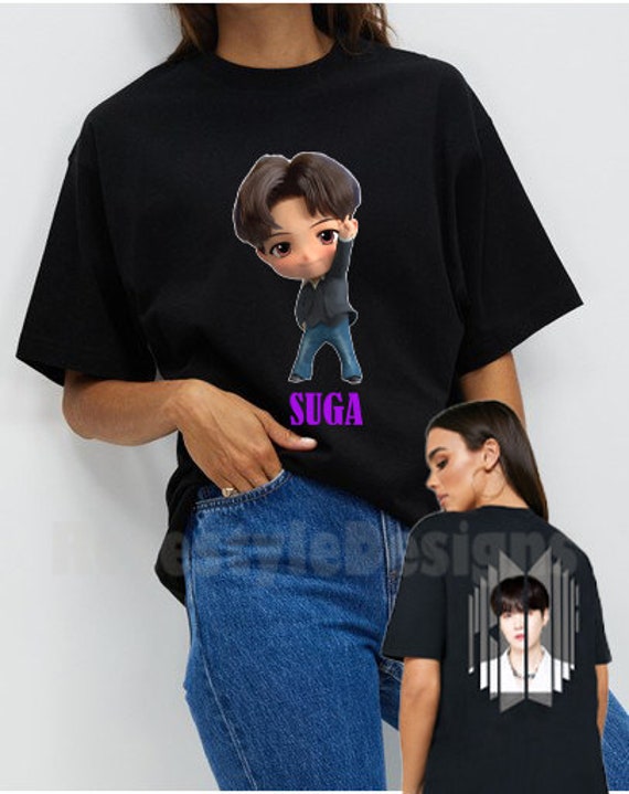 BTS Suga Shirt Suga Merch Suga Bts T Shirt Unisex Heavy - Etsy