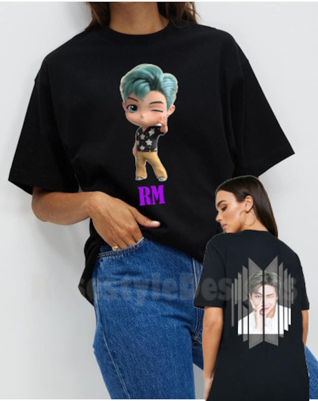 BTS Rm Shirt - Rm Merch - Rm Bts T Shirt - Kim Nam-joon Shirt - Unisex ...
