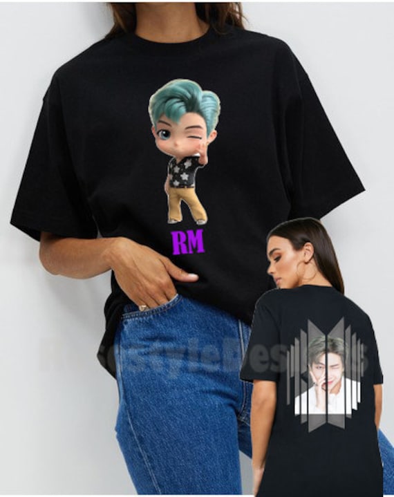 BTS Rm Shirt Rm Merch Rm Bts T Shirt Kim Nam-joon Shirt | Etsy