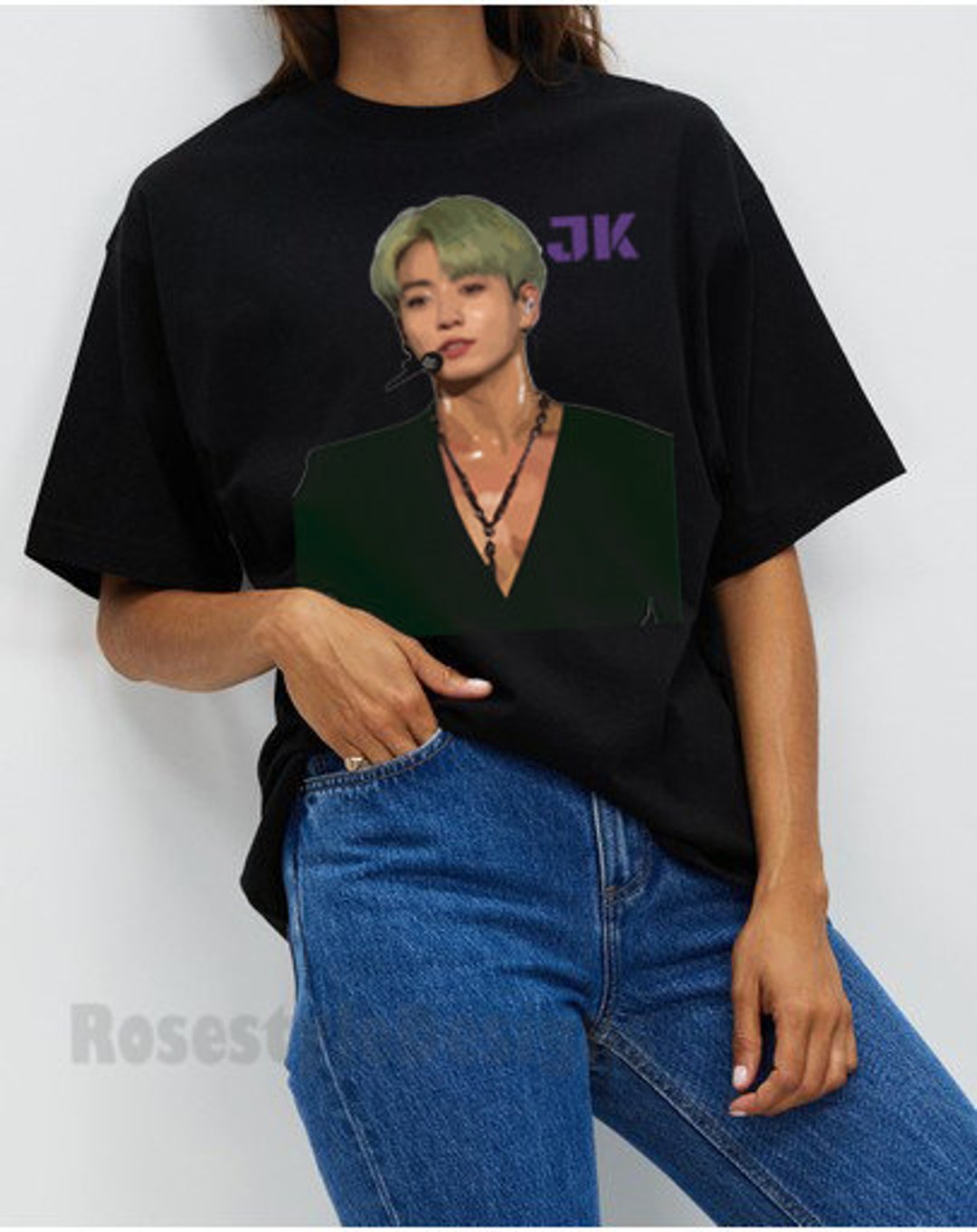 Jungkook Shirt - BTS JK Shirt - Jk Tshirt - Jk Bts - Bangtan Boy ...