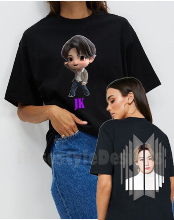 BTS Jungkook Shirt Jungkook Merch Jk Bts T Shirt Jk - Etsy