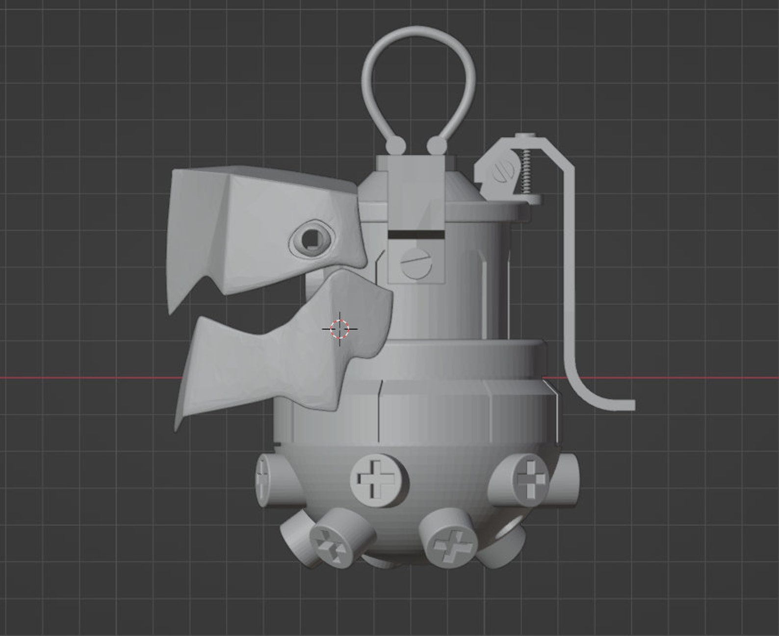 Arcane Jinx Chomper Grenade, Electronic Version, 3D Print Stls ...