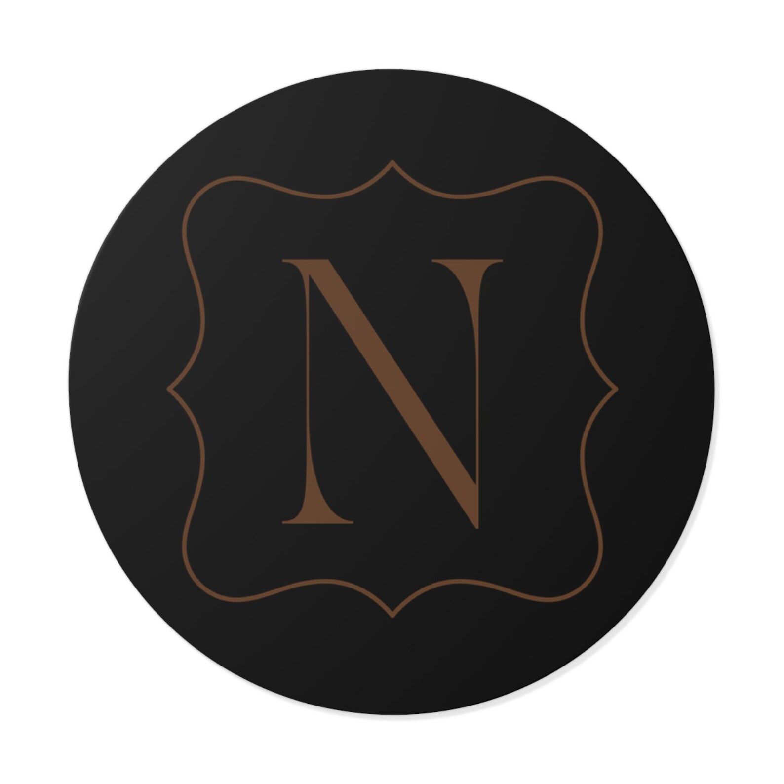 Personalized Initial N Sticker - Etsy