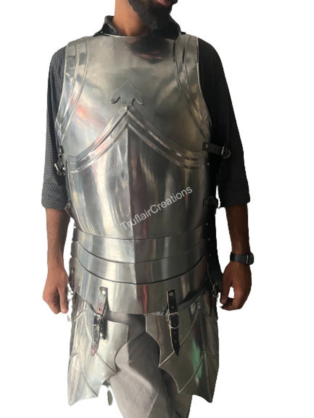 Medieval Breastplate Steel Knight Body Armour Suit for - Etsy UK