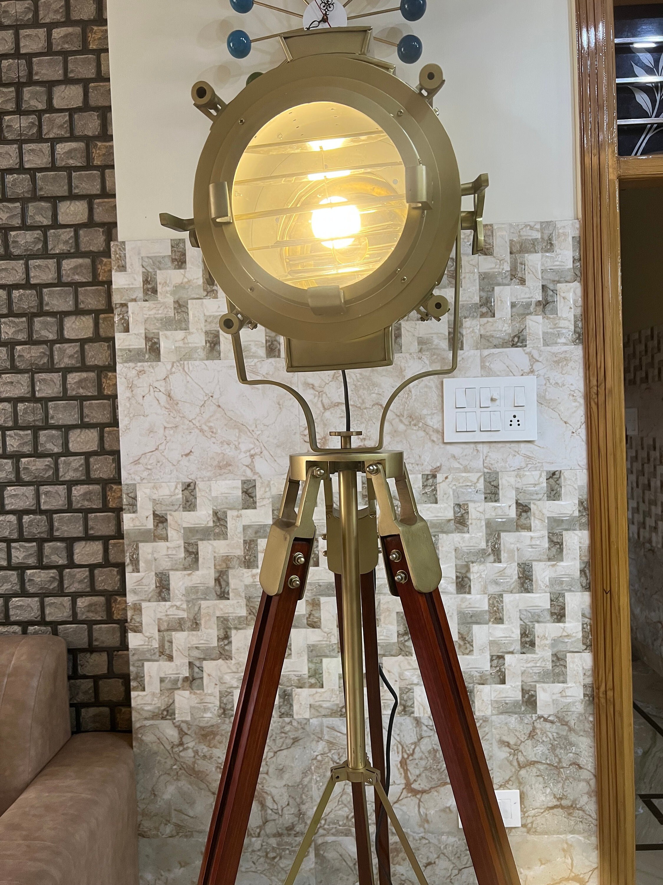 Antique Movie Spotlights