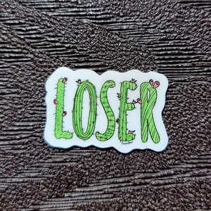 Loser Cactus Sticker, Cacti Letters, Desert Stickers, Permanent ...