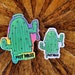 Cactus in the Desert Magnet. Cacti, Sun, Magnets, Colorful, Dot Art ...