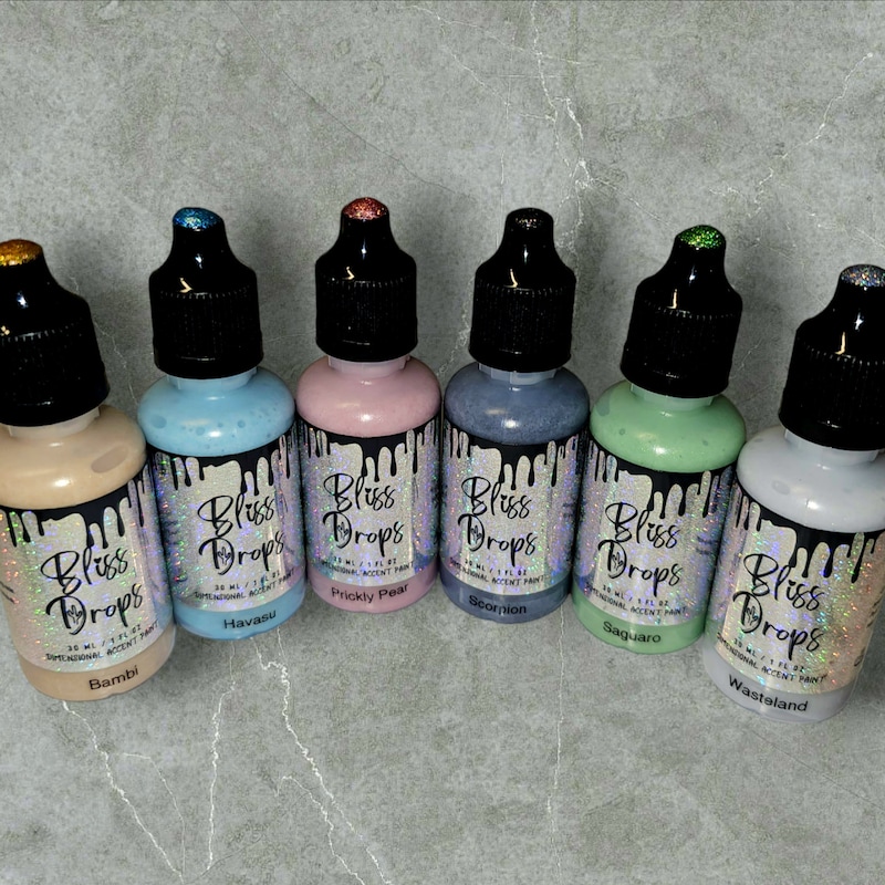 Shimmer Drops Paint - Etsy