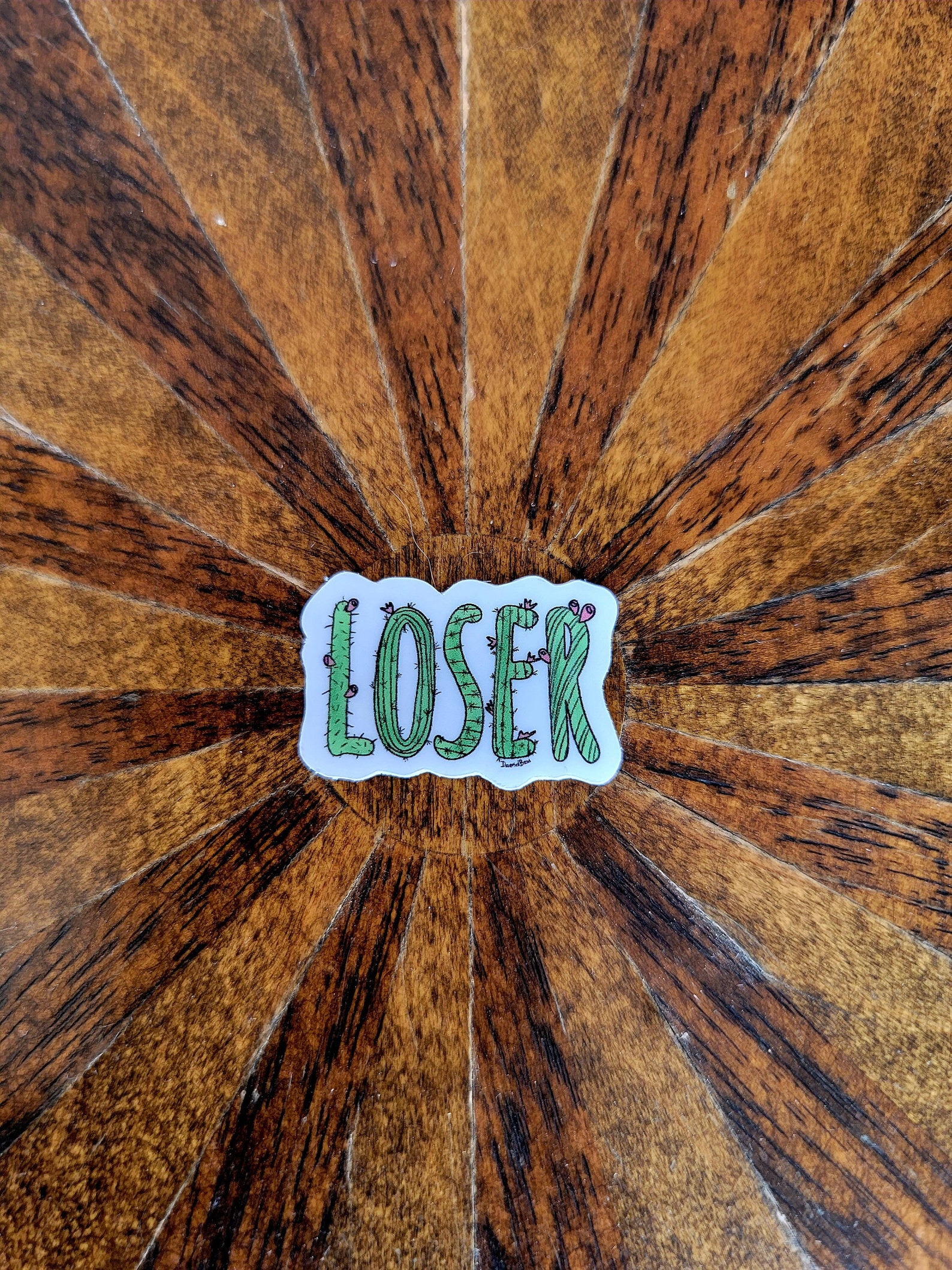 Loser Cactus Sticker, Cacti Letters, Desert Stickers, Permanent ...