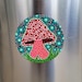Mushroom Magnet, Shroom, Magnets, Fridge, Handmade, Unique, Cute, Gift ...