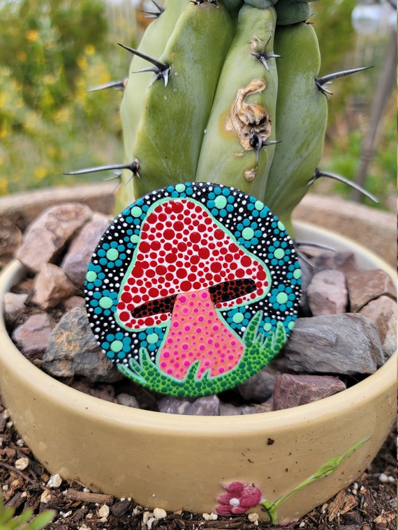 Mushroom Magnet Shroom Magnets Fridge Handmade Unique - Etsy