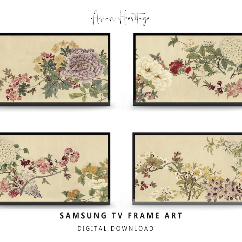 Chinese Painting of Houses - Etsy UK