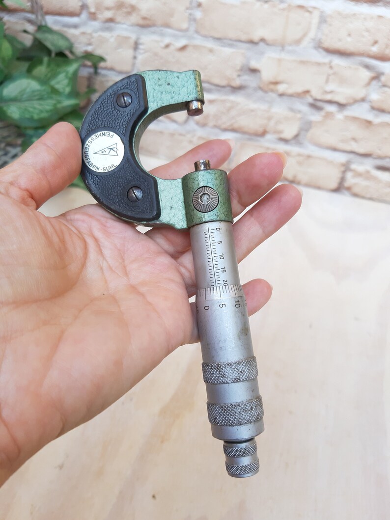 A Vintage Micrometer From the 1980s. East German Micrometer ...