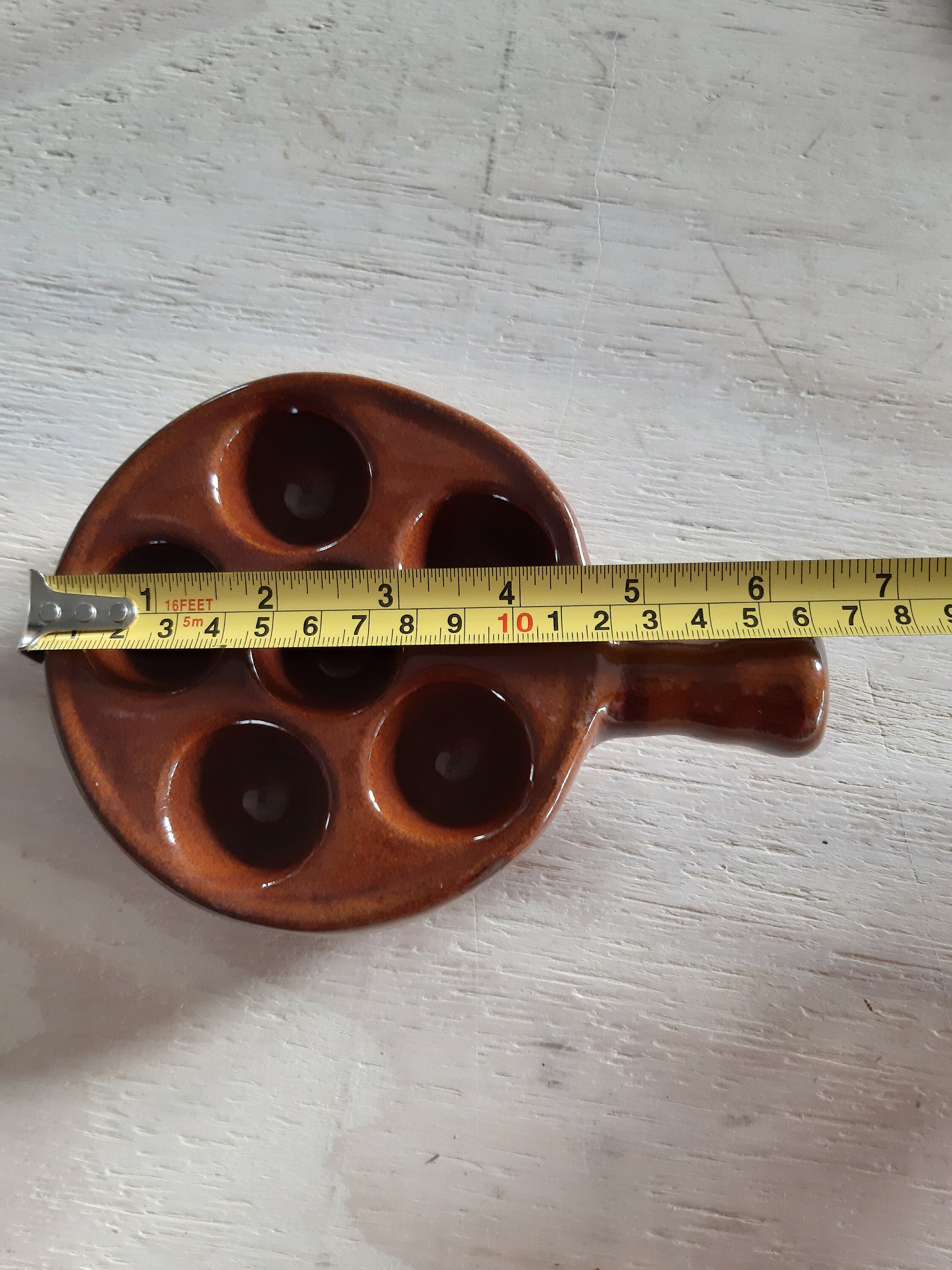 Escargot Dishes, Ceramic Snail Dish, French Kitchenware Serving Snails ...