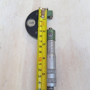 A Vintage Micrometer From the 1980s. East German Micrometer ...