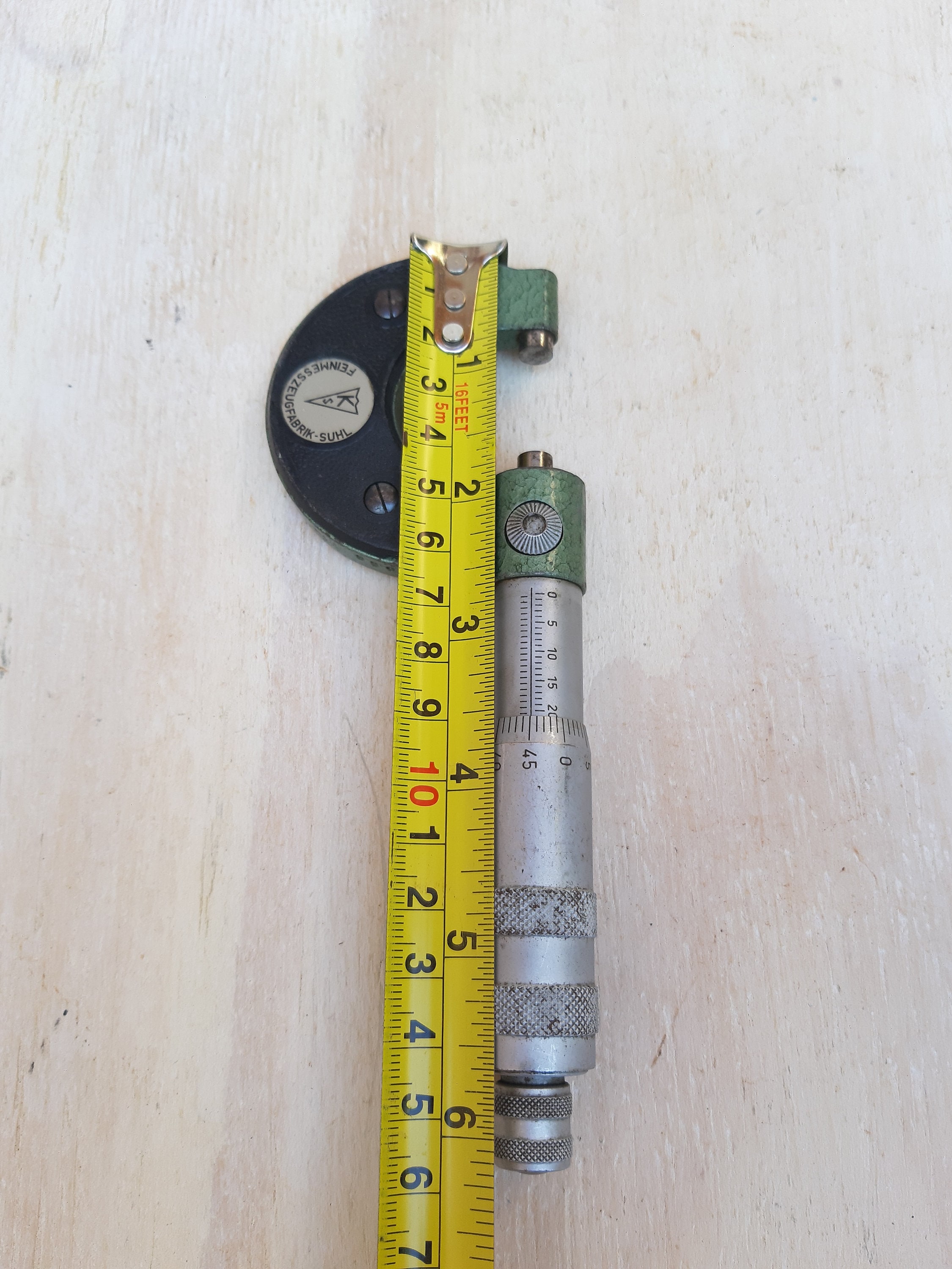 A Vintage Micrometer From the 1980s. East German Micrometer ...