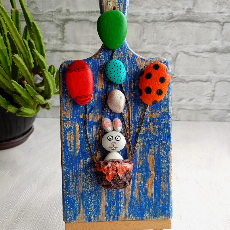 Pebble Art Balloon - Etsy
