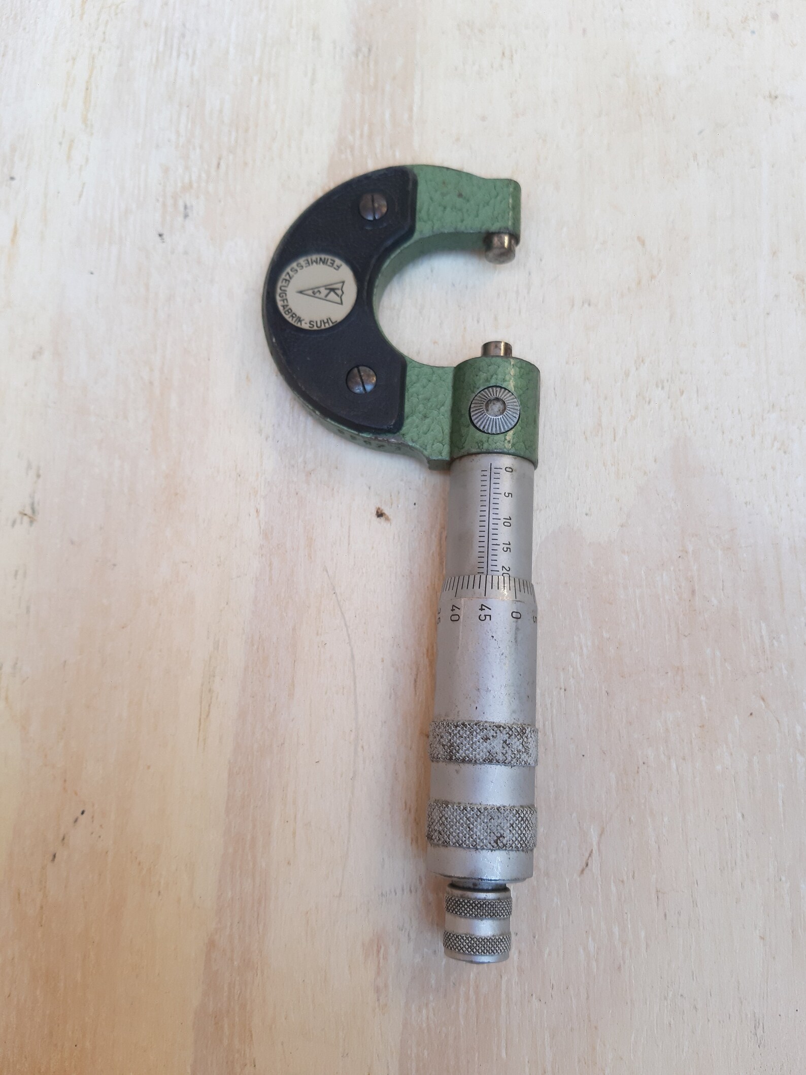 A Vintage Micrometer From the 1980s. East German Micrometer ...